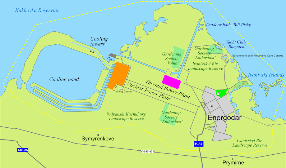 Energodar Nuclear Power Plant - WikiMANNia